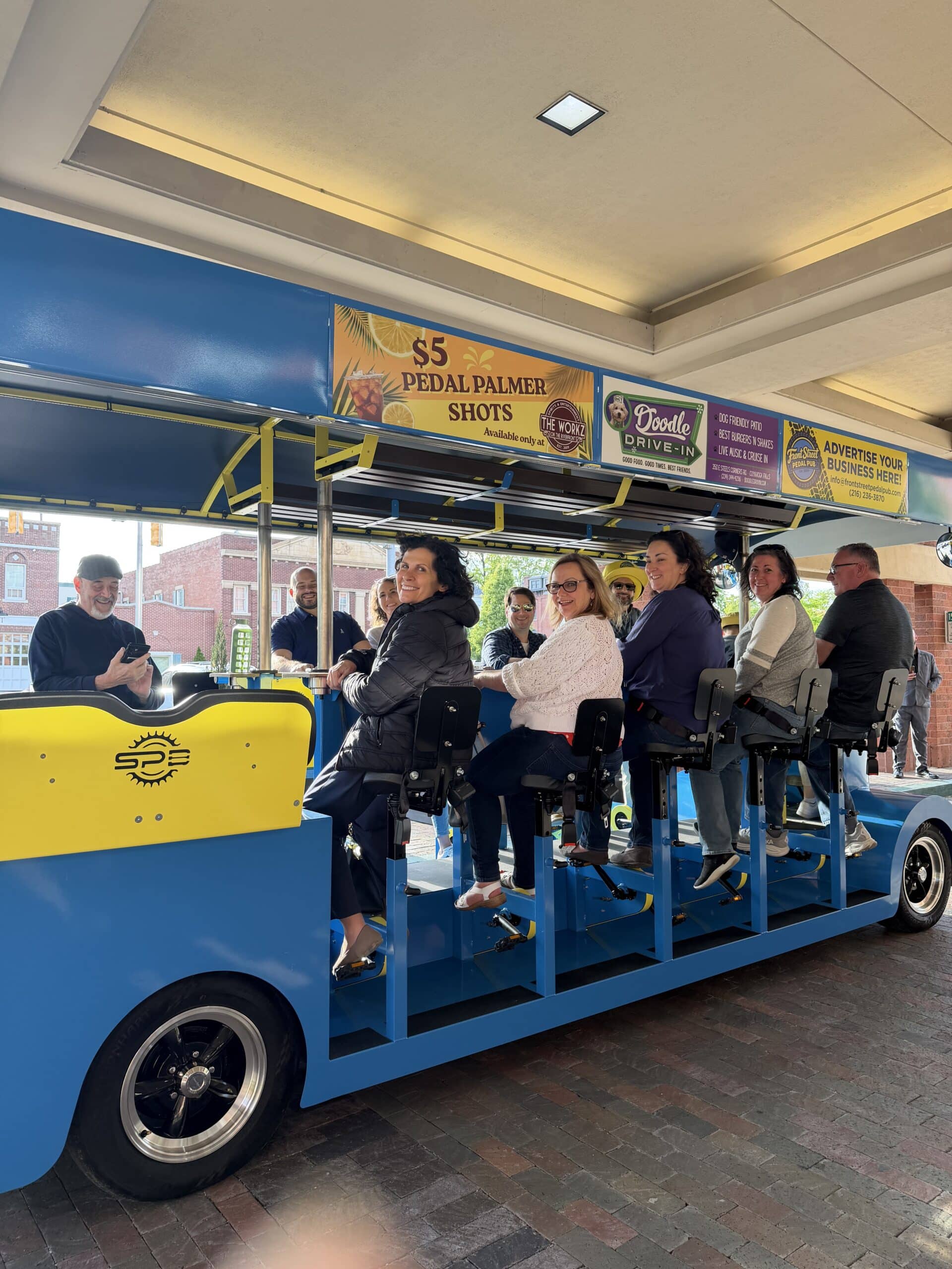 Front Street Pedal Pub - Get ready to roll, Cuyahoga Falls!